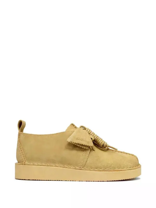 Clarks Pull-tab Suede Boots - Neutrals