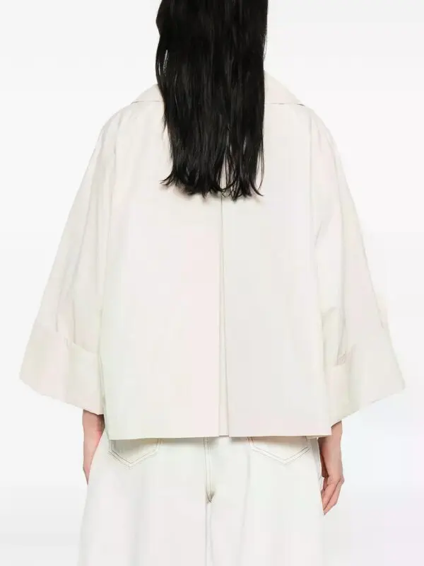 Peserico Double-breasted Jacket - Neutrals