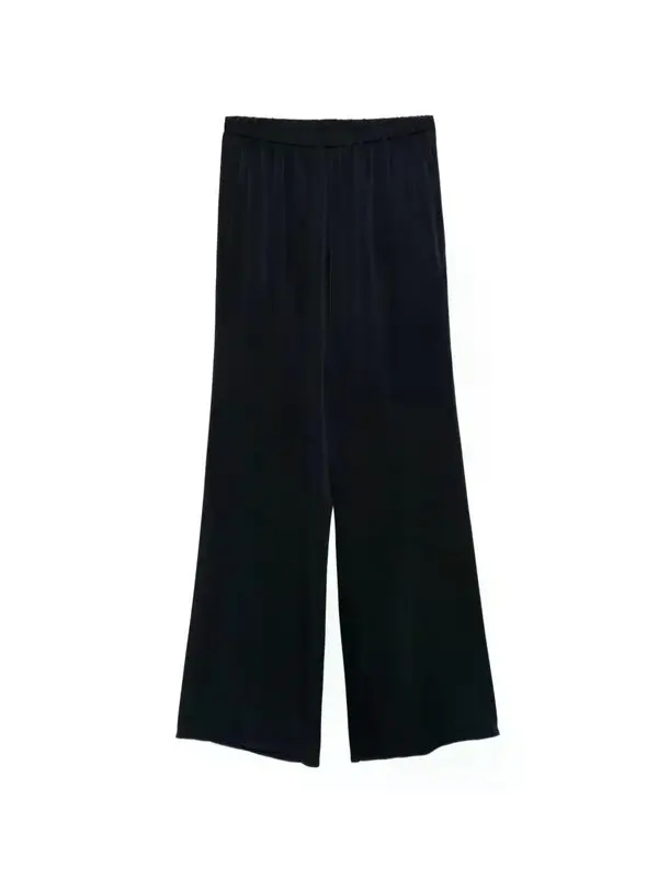 Antonelli Firenze Elasticated-waistband Palazzo Pants - Blue