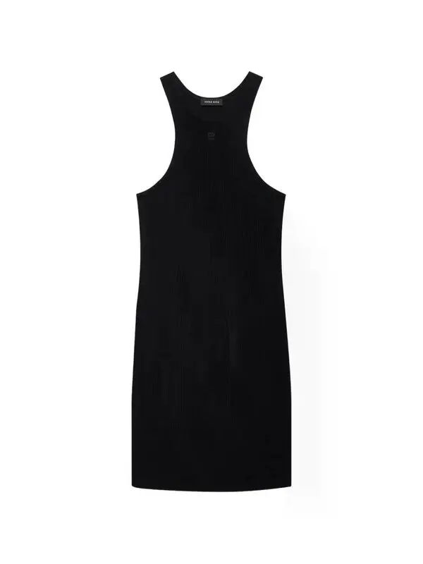 ANINE BING Sleeveless Mini Dress - Black