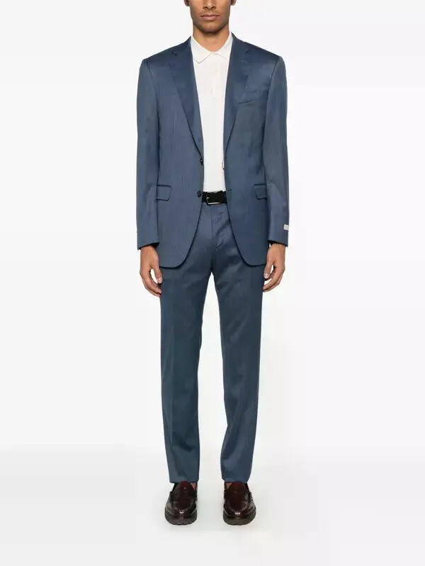 Canali Herringbone Suit