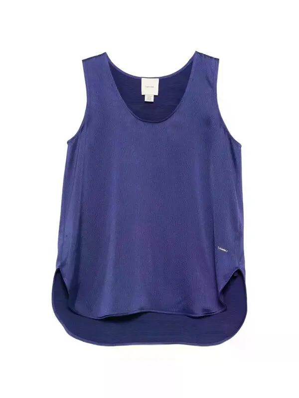 Calvin Klein Logo-appliqué Blouse
