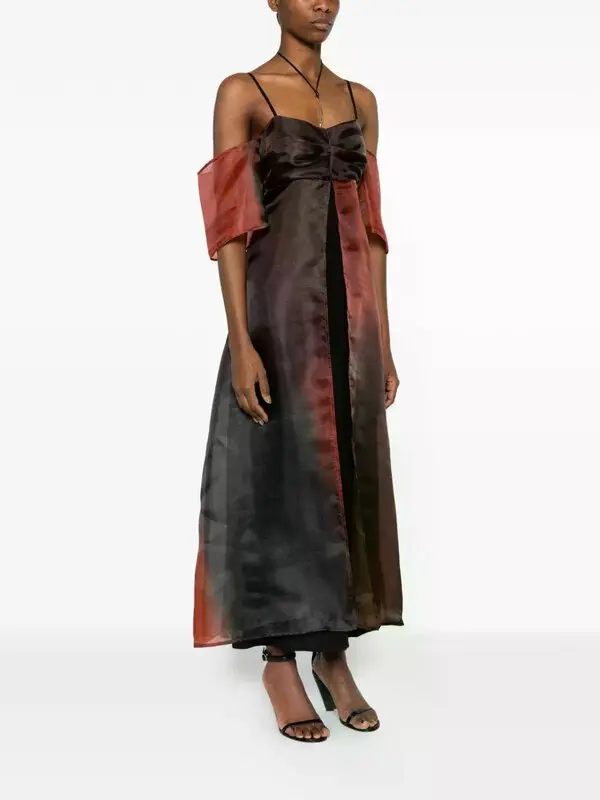 COLLECTION PRIVEE? Off-shoulder Dégradé Dress
