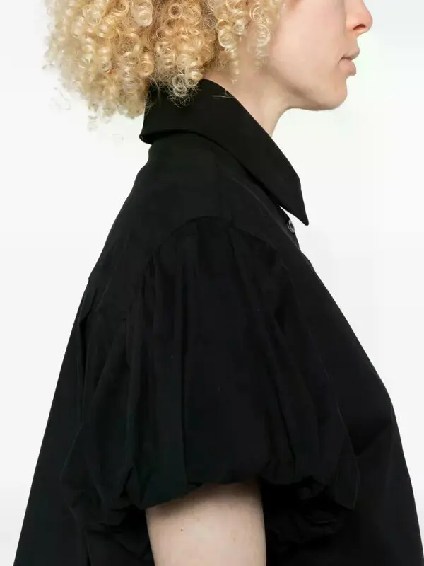 COLLECTION PRIVEE? Ruffled-sleeve Shirt