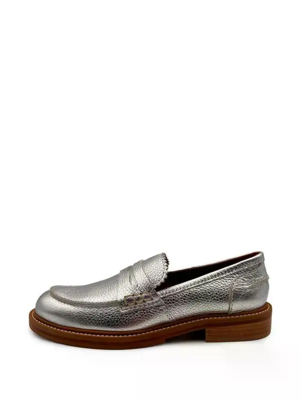 GUGLIELMO ROTTA Scalloped Loafers