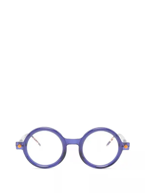 KUBORAUM Round-frame Glasses - Blue
