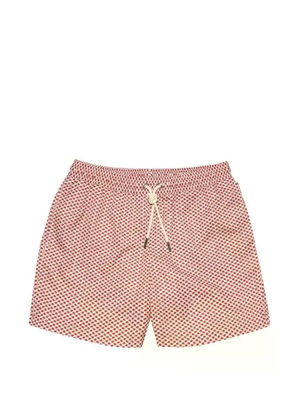 Orlebar Brown Printed Swim Shorts - Red