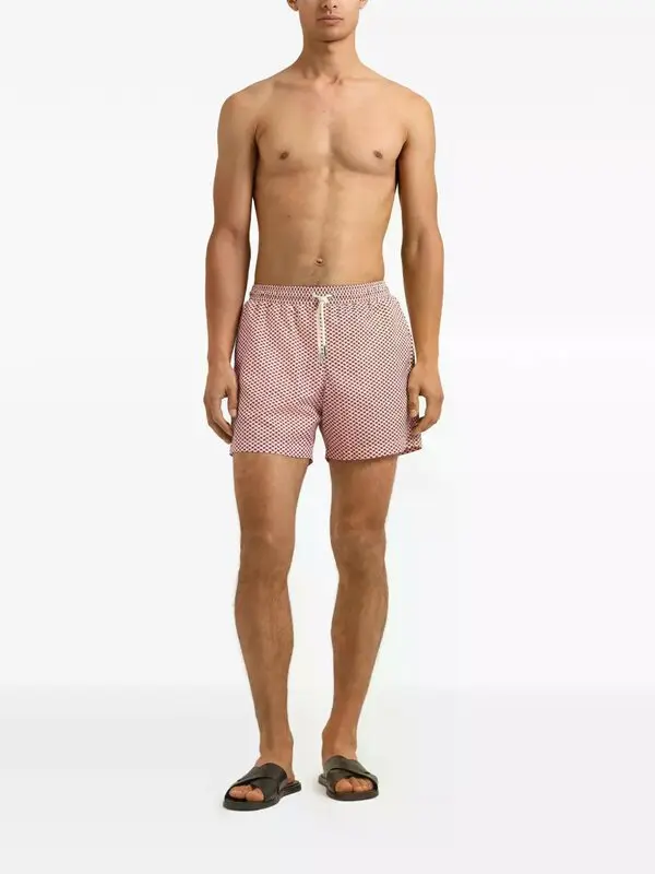 Orlebar Brown Printed Swim Shorts - Red