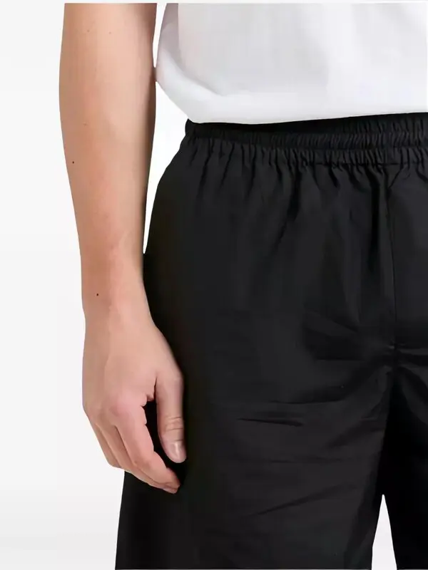 A.p.c. Elasticated-waistband Shorts - Black