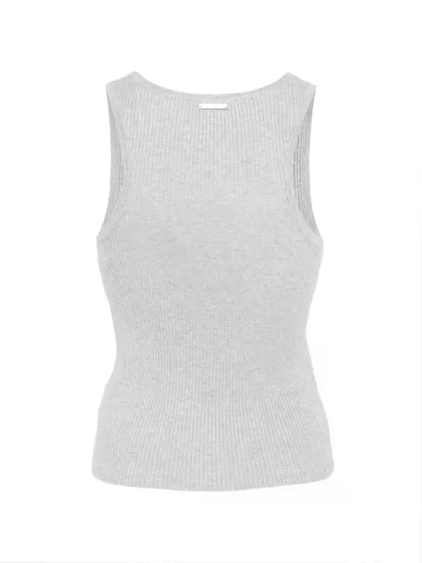 Michael Kors Ribbed Tank Top - Grey