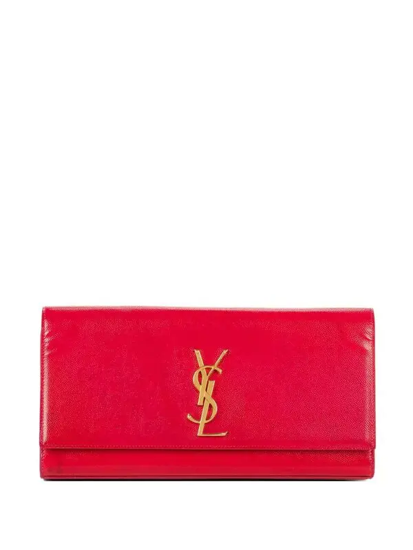 Saint Laurent Logo-detail Clutch Bag