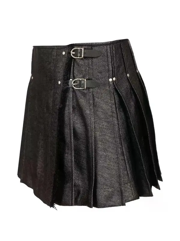 DURAZZI MILANO Studded Buckle Kilt