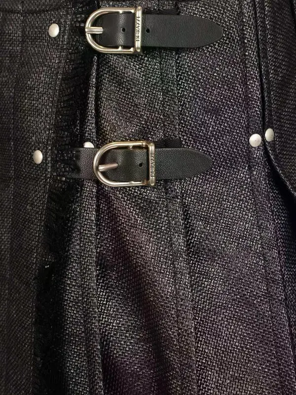 DURAZZI MILANO Studded Buckle Kilt