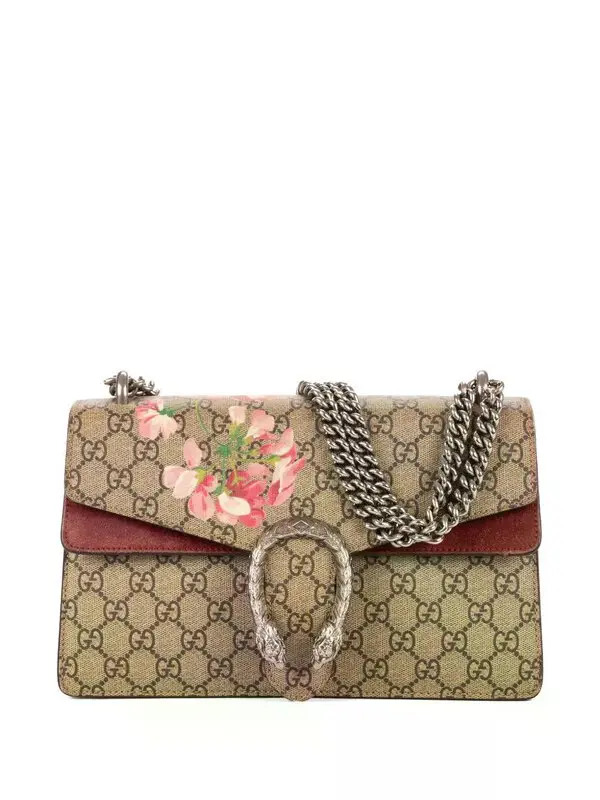 Gucci Dionysus Floral-print Shoulder Bag - Neutrals
