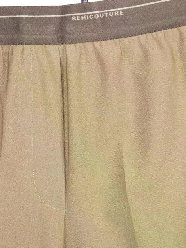 SEMICOUTURE Elasticated Waist Trousers