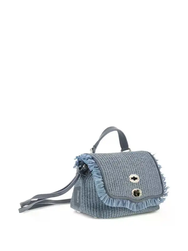 ZANELLATO Baby Postina Vimini Tote Bag - Blue
