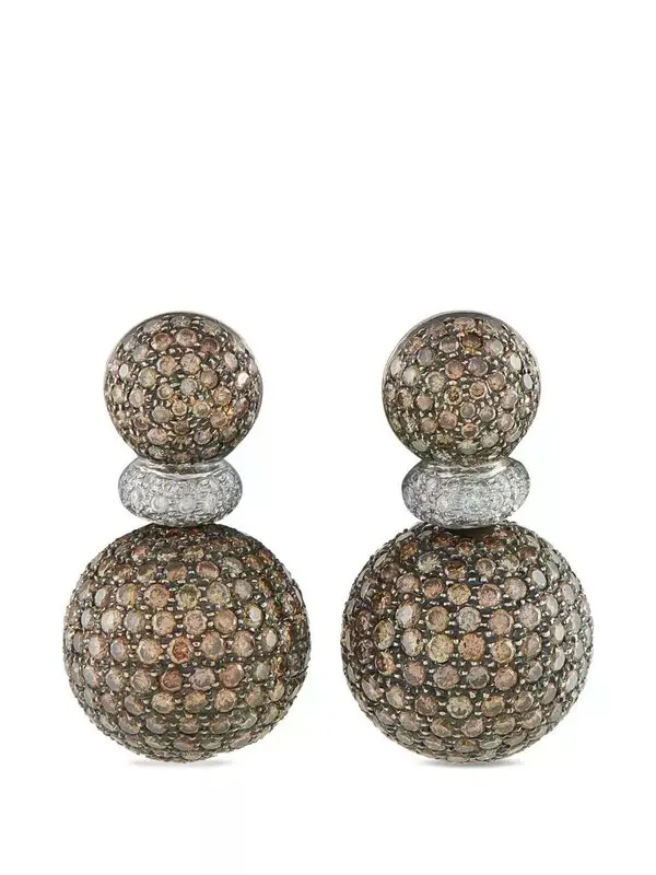 LB EXCLUSIVE Diamond Earrings - Black