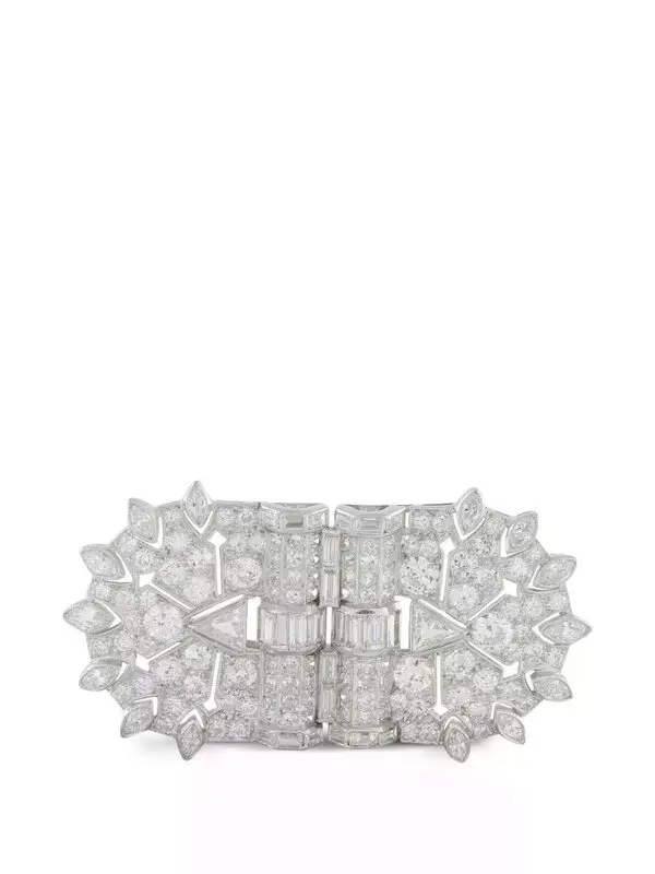 LB EXCLUSIVE Diamond Brooch - Silver