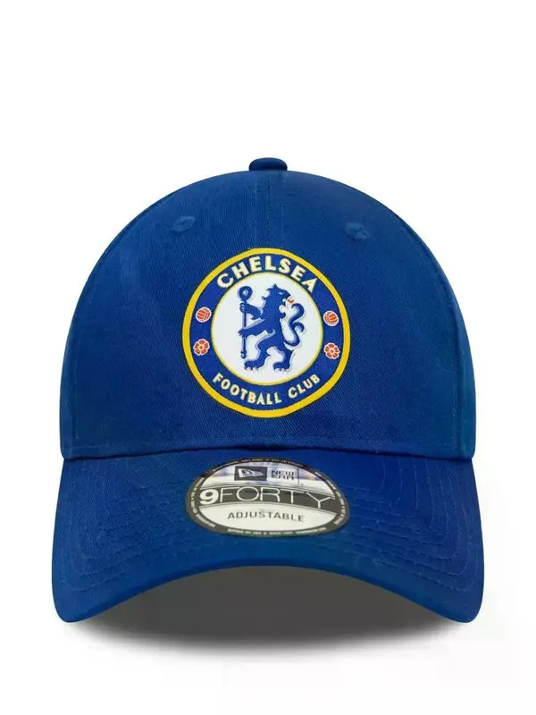 New Era Logo Patch Cap - Blue