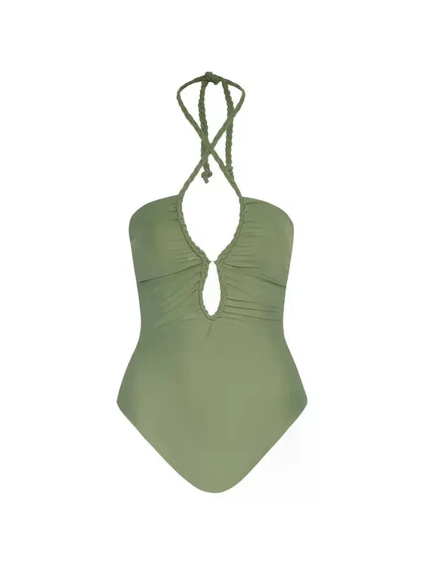 Juan De Dios Braided Swimsuit - Green