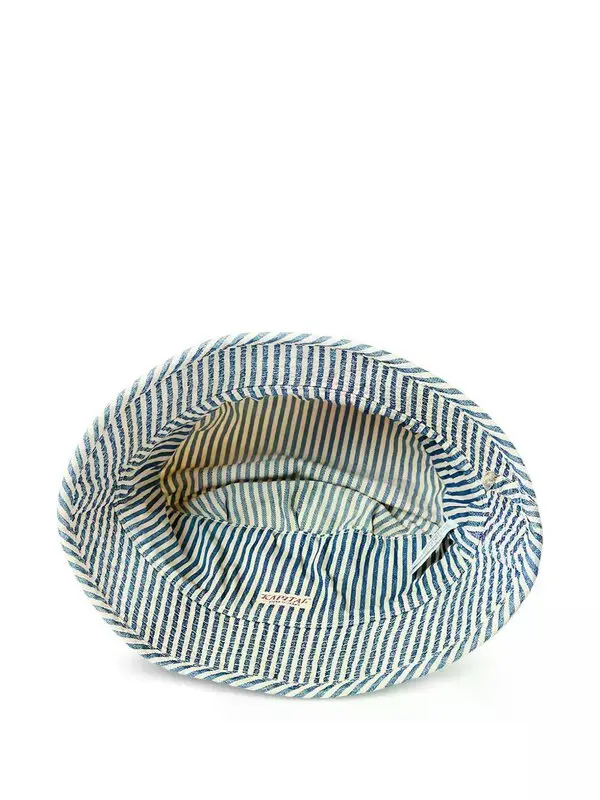 Kapital Striped Bucket Hat