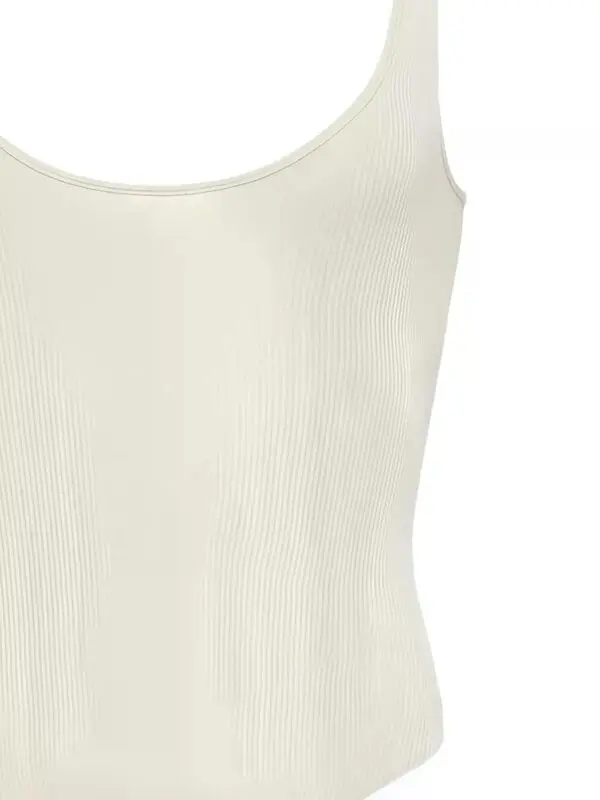 L'Agence Nica Ribbed Bodysuit - Neutrals