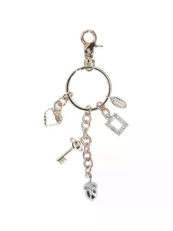 VIVIENNE WESTWOOD Multi-charm Keyring - Pink
