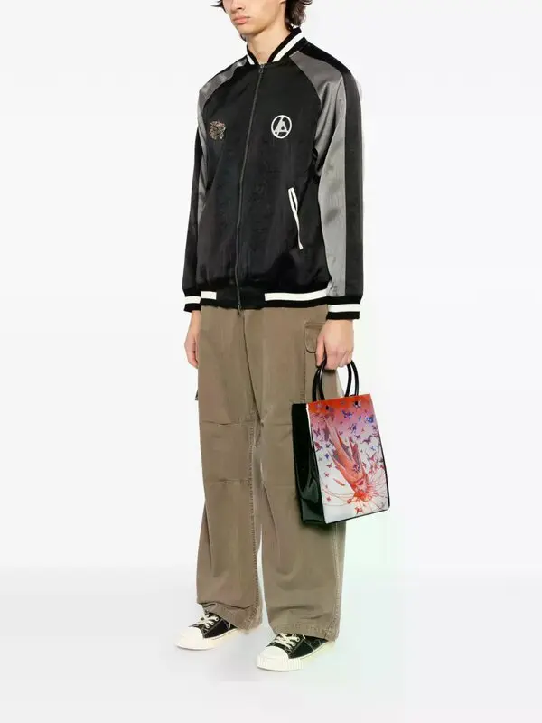 PEACE AND AFTER Graphic Print Tote Bag