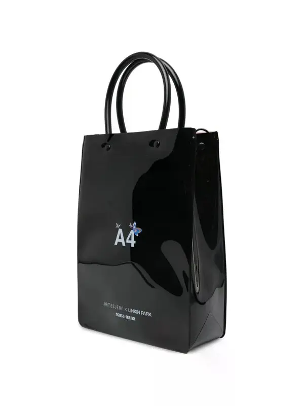 PEACE AND AFTER Graphic Print Tote Bag