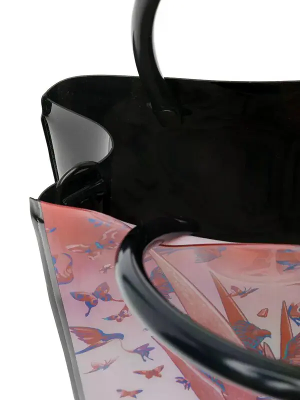 PEACE AND AFTER Graphic Print Tote Bag