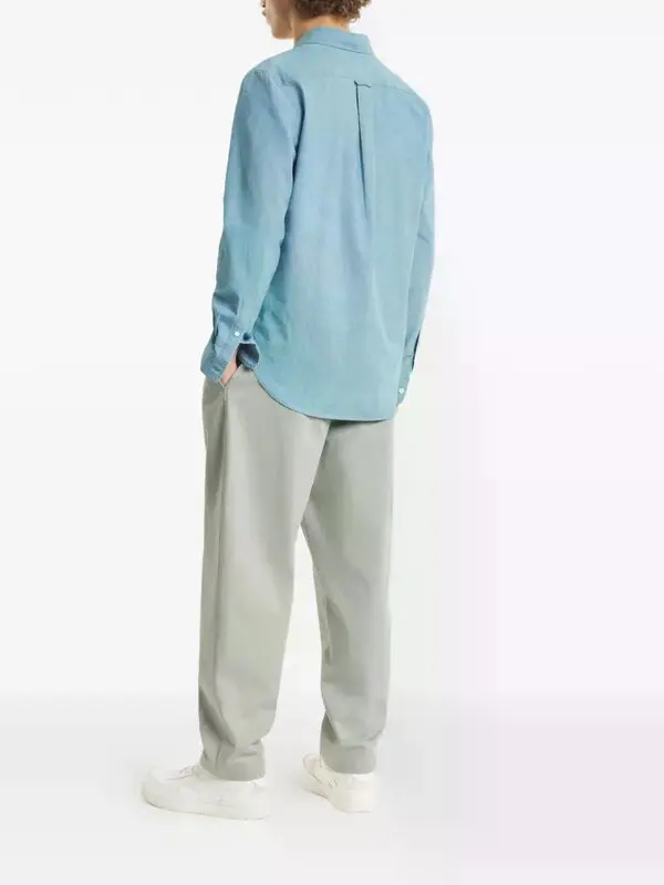 Maison Kitsuné Pocket Embroidered Shirt
