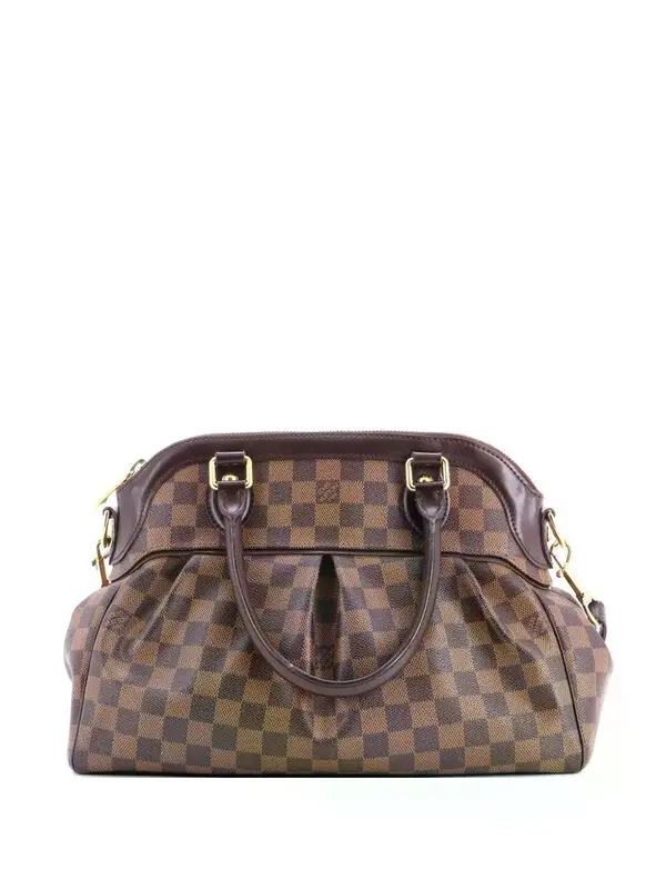 LOUIS VUITTON Trevi Handbag Damier Pm Satchel - Brown