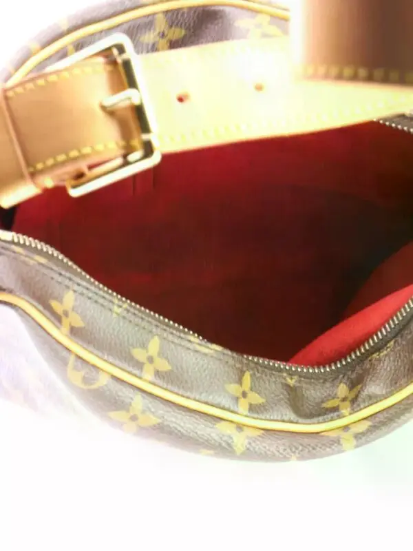 LOUIS VUITTON Croissant Handbag Monogram Canvas Pm