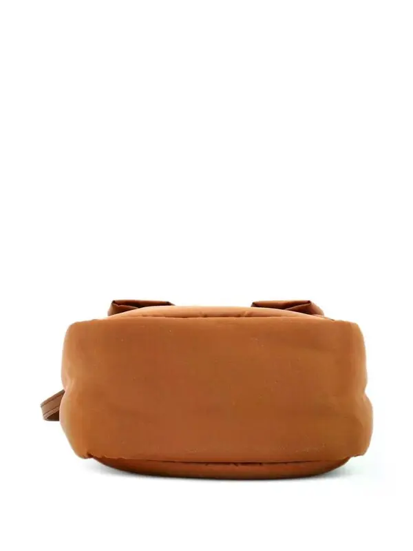 Prada Padded Bow Re-nylon Mini Tote Bag - Brown
