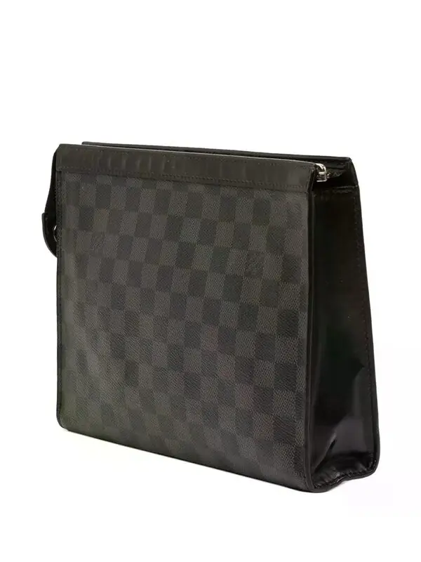 LOUIS VUITTON 2018 Damier Graphite Pochette Voyage Mm