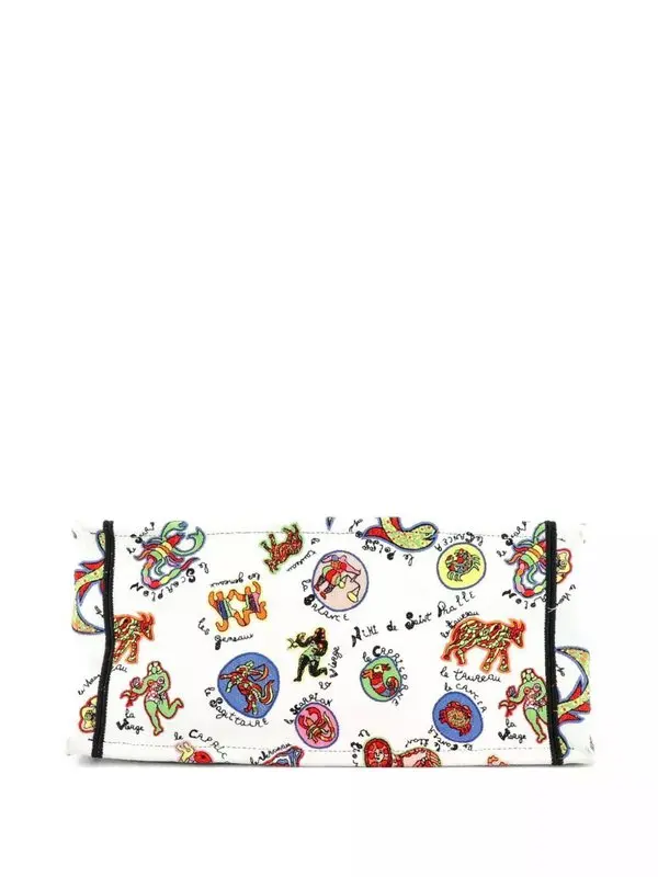 Dior Book Embroidered Canvas Medium Tote Bag - Multicolour