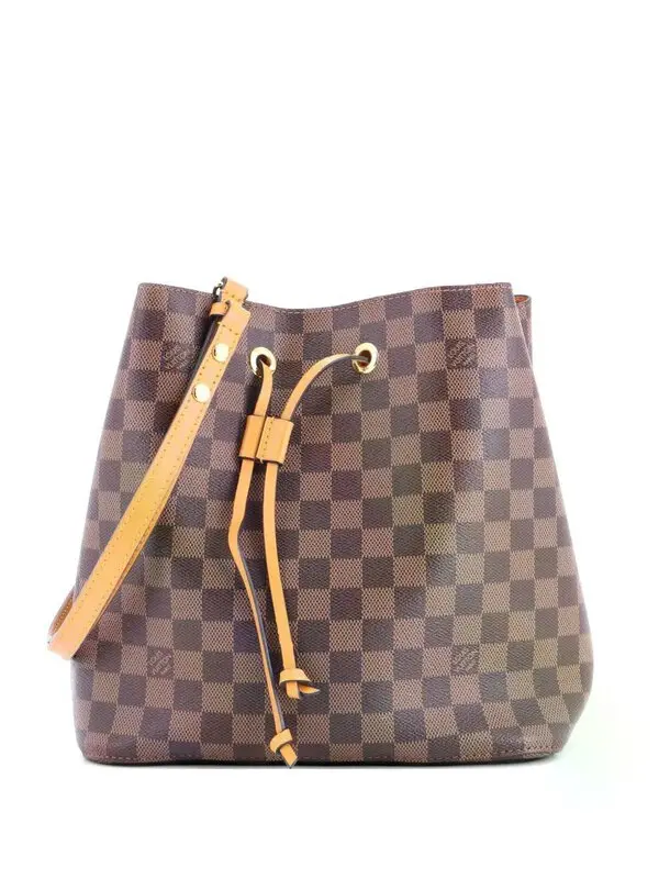 LOUIS VUITTON Néonoé Handbag Damier Mm - Brown