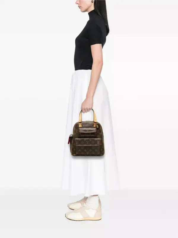 LOUIS VUITTON 2003 Monogram Excentri Cite Handbag