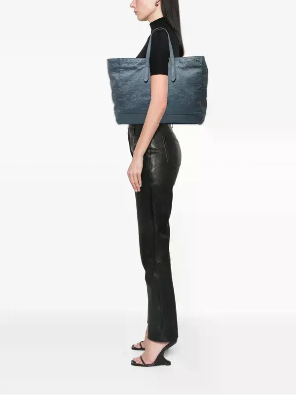 Gucci Grained Leather Tote Bag