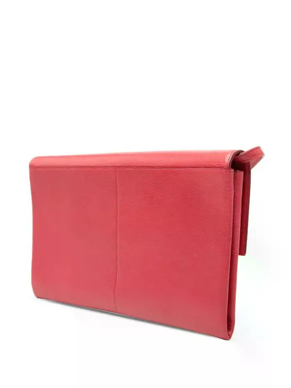 Celine 2017 Leather Folded Clutch