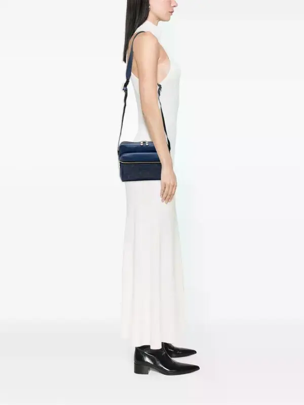 LOUIS VUITTON 2019 Monogram Taigarama Outdoor Messenger Bag - Blue