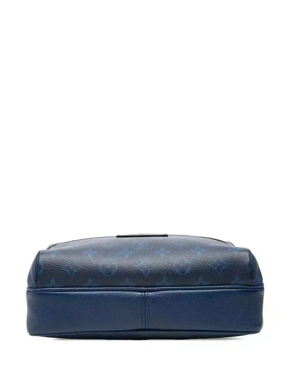 LOUIS VUITTON 2019 Monogram Taigarama Outdoor Messenger Bag - Blue