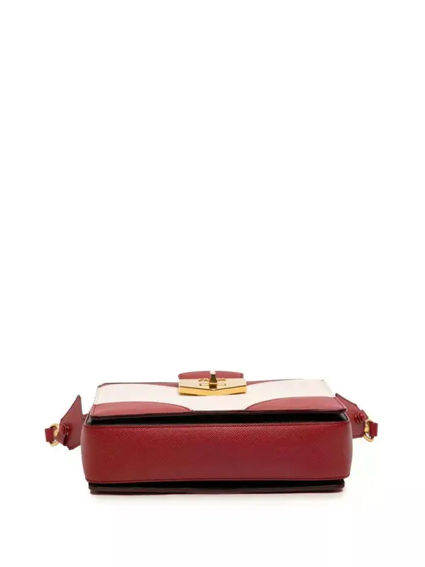 Prada 2013-2026 Bicolor Saffiano Satchel