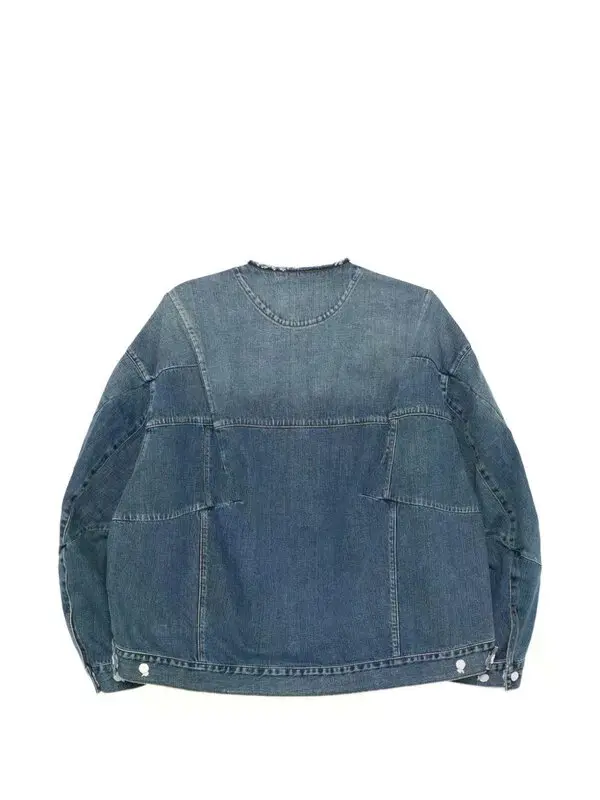 JNBY Oversize Panelled Denim Jacket - Blue