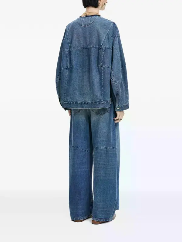 JNBY Oversize Panelled Denim Jacket