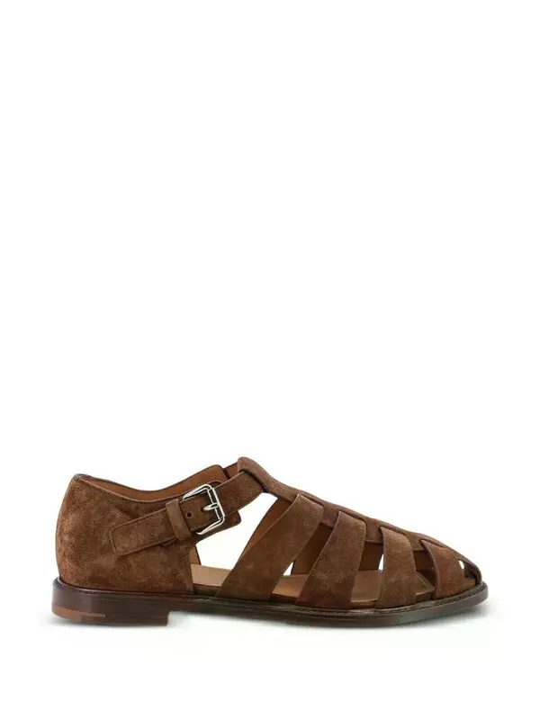 Church's Buckle Strap Sandals - Brown