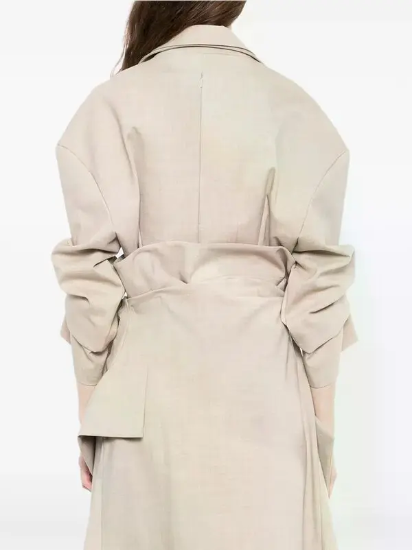 A.W.A.K.E. Mode Shirt-collar Tailored Bodysuit