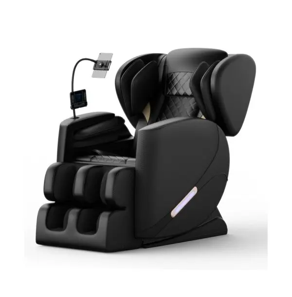 MAISON BOUCLE Zero Gravity Massage Chair Recliner With Heat - Black