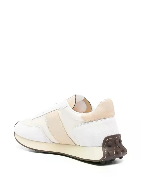 TOD'S Round-toe Lace-up Sneakers - Neutrals