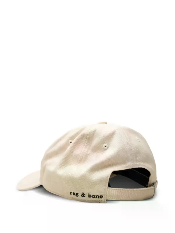 Rag & Bone Embroidery Baseball Cap - Neutrals